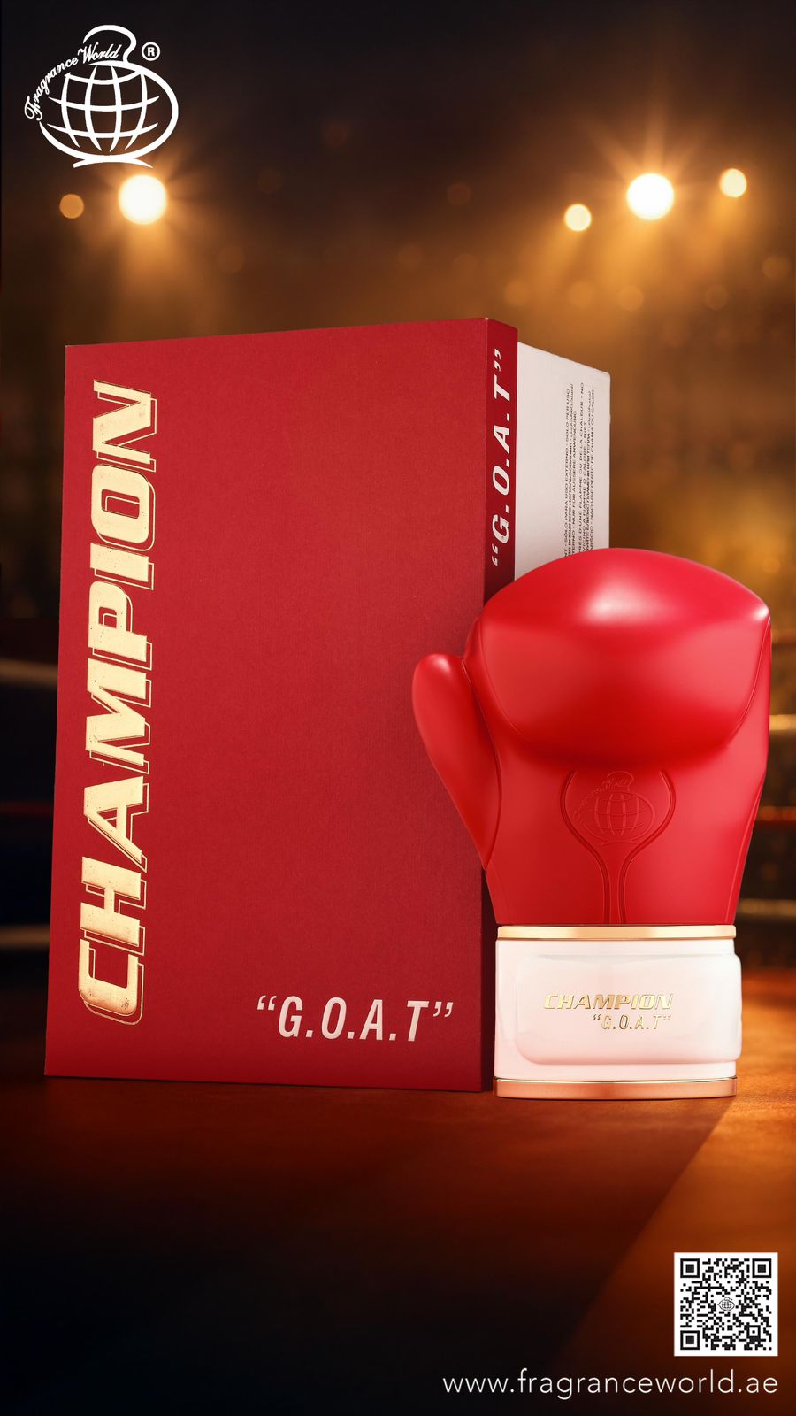 Champion G.O.A.T Fragrance World for men – MB ,,Kvapų niša"